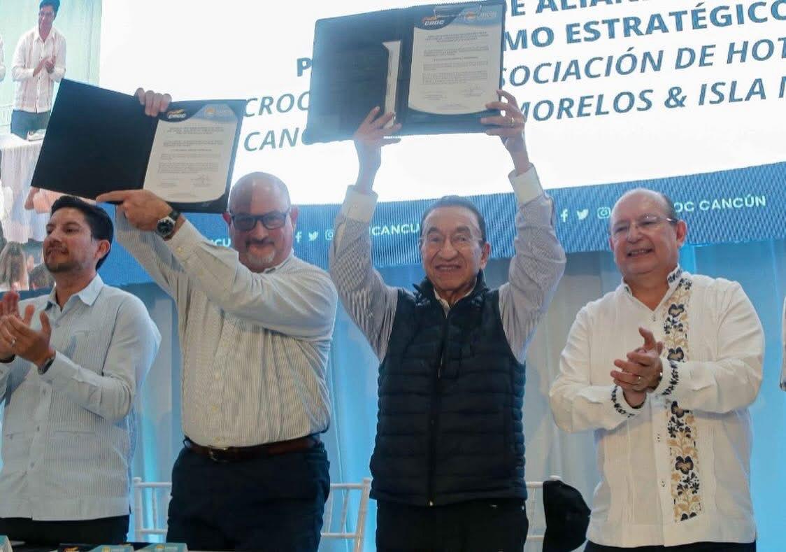 Alianza hotelera en Cancún impulsa turismo y economía local